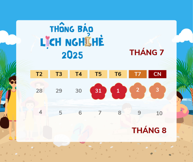 Thong Bao Lich Nghi He | PDF
