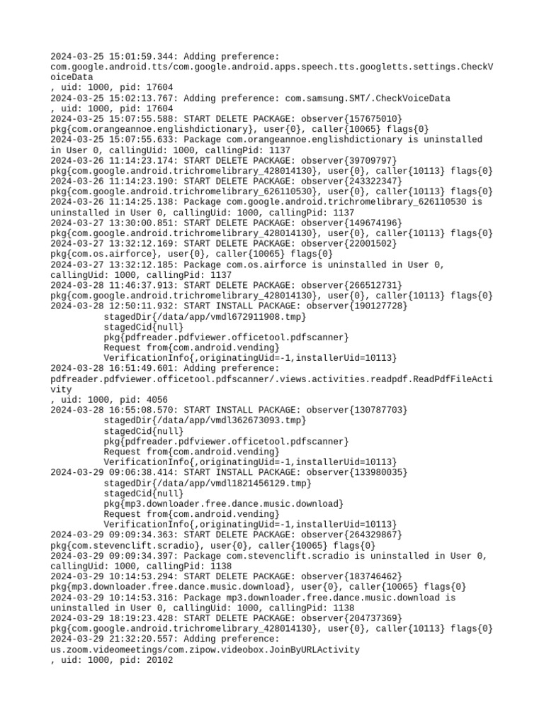 PM Debug Info | PDF | System Software | Unix