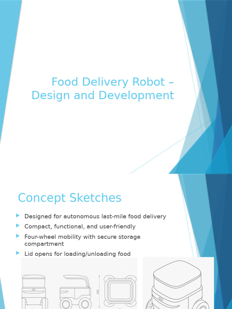 Autonomous Food Delivery Robot Design | PDF