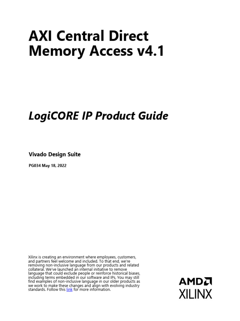 pg034-axi-cdma | PDF | Pointer (Computer Programming) | Computing