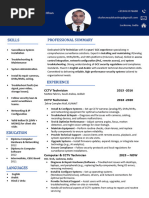 CCTV Technician Job Description | PDF