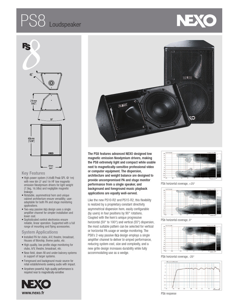 Loudspeaker: Key Features | PDF | Loudspeaker | Audio Electronics