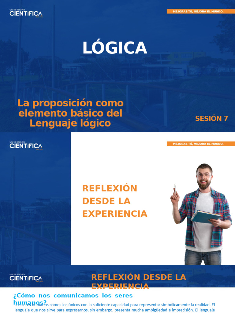 Lógica: La Proposición Como Elemento Básico Del Lenguaje Lógico | PDF ...