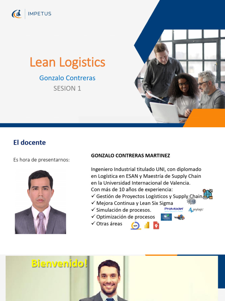 Lean Logistics Impetus GC 2023 Sesion1 | PDF | Lean Manufacturing | Logística
