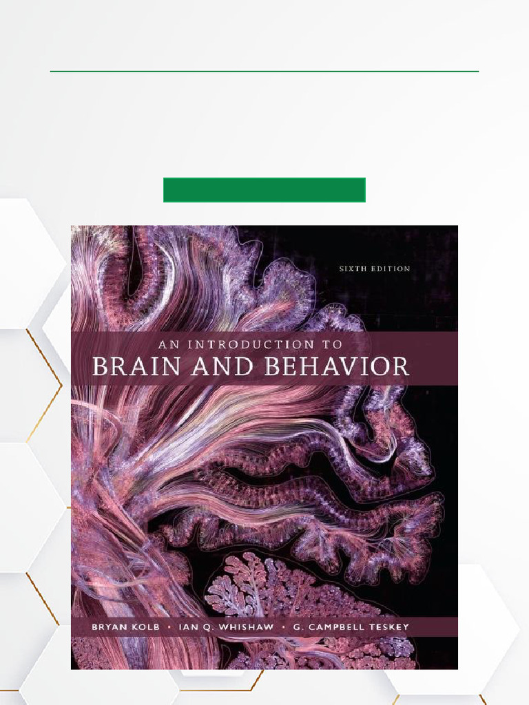 Introduction to Brain and Behavior 6th Ed. | PDF | Neuroscience | Biology