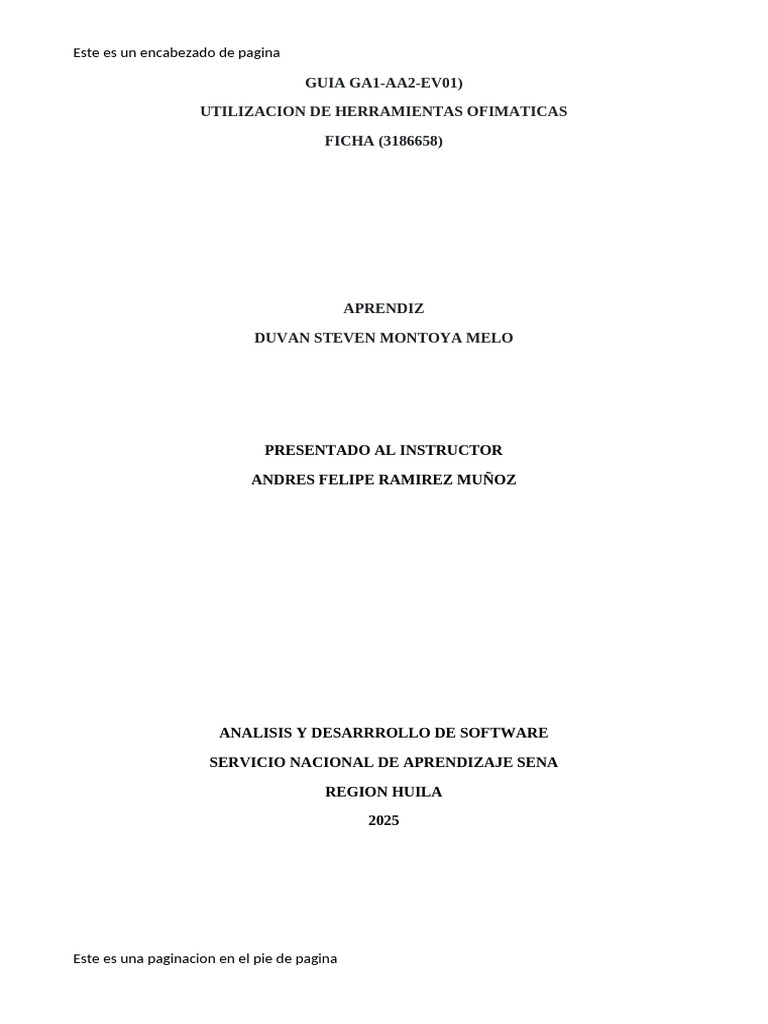 Utilizacion de Herramientas Ofimaticas | PDF