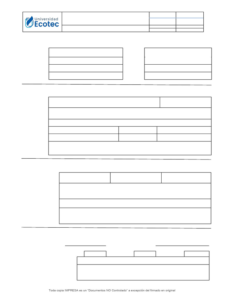PPP-FOR-001 Solicitud de Prácticas Preprofesionales - FORMATO EDITABLE | PDF