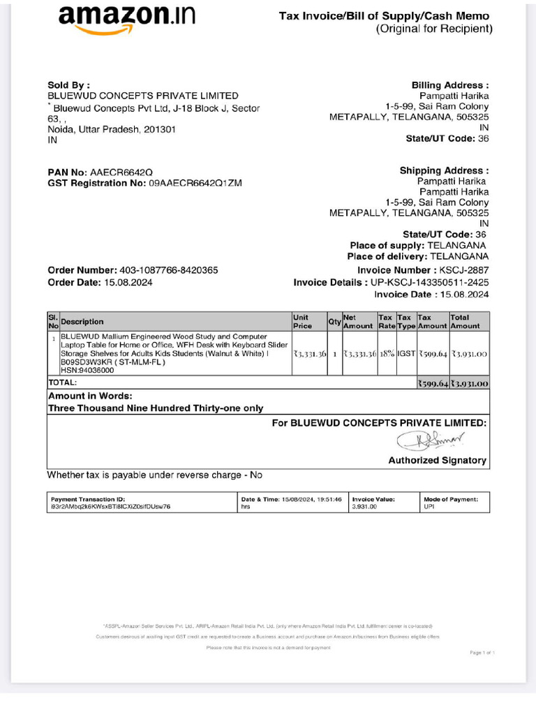 Invoice - 2 PDF | PDF