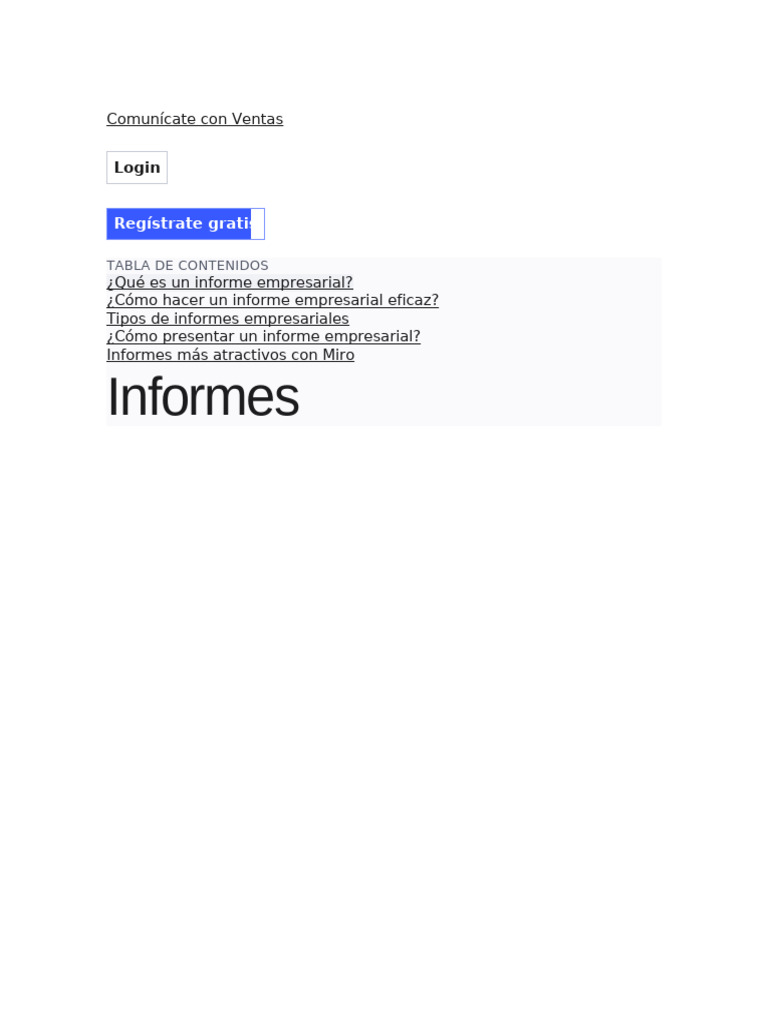 Comunícate Con INFORMES | PDF | Investigación de mercado