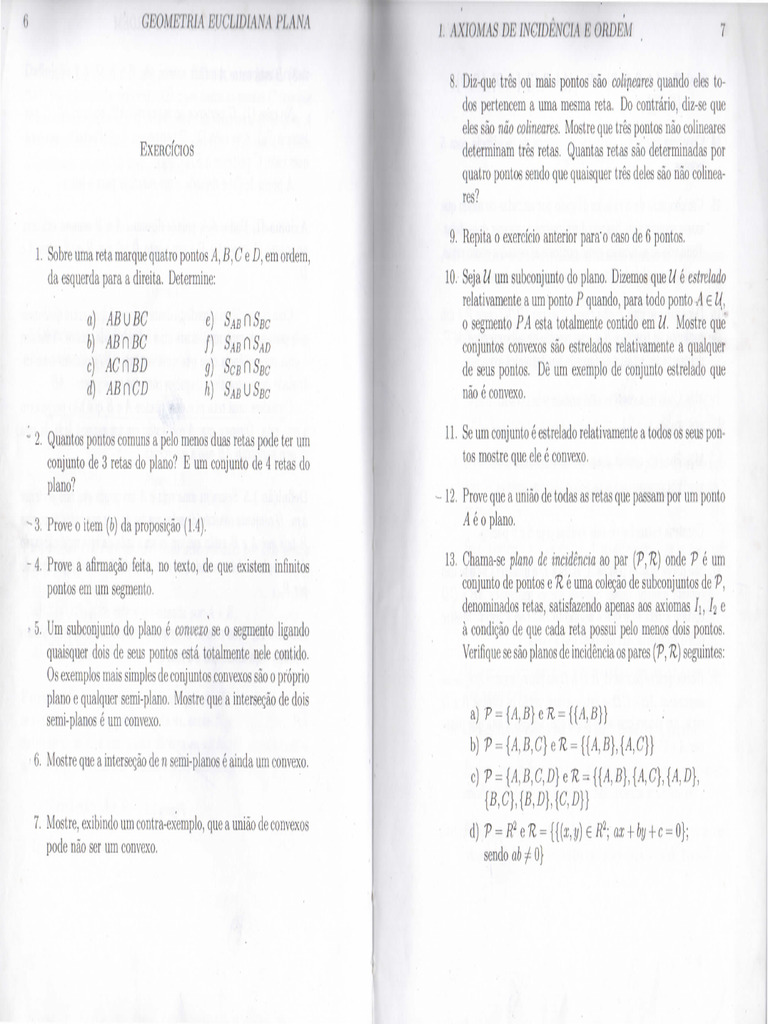 GE - Exerc-Cios e Problemas Do Capitulo 1 - Rotated | PDF