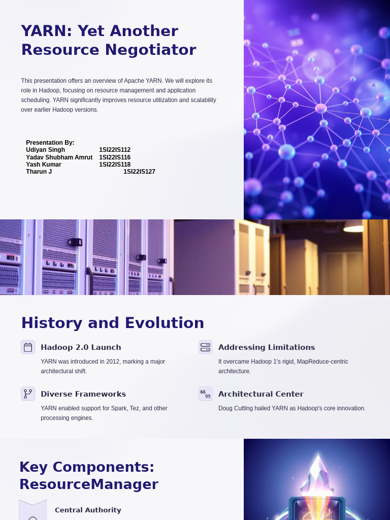 YARN Yet Another Resource Negotiator | PDF | Apache Hadoop | Distributed Computing