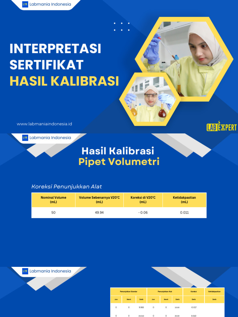 Interpretasi Hsail Kalibrasi Ecourse | PDF