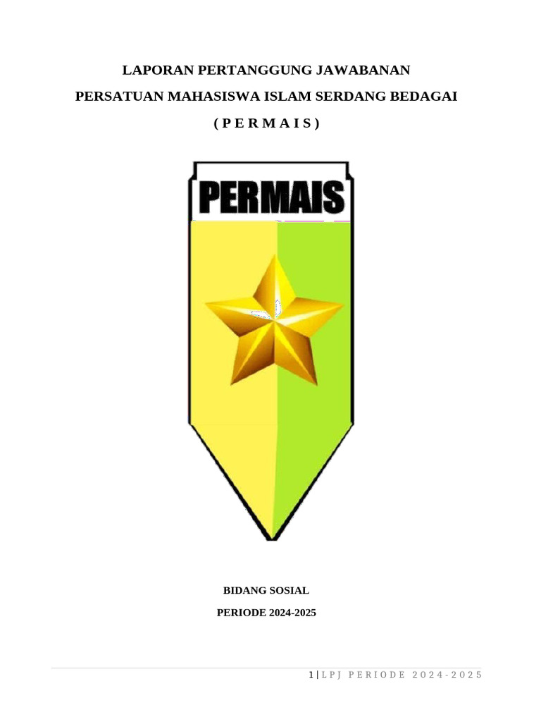 FORMAT LPJ 2024-2025 (AutoRecovered) | PDF