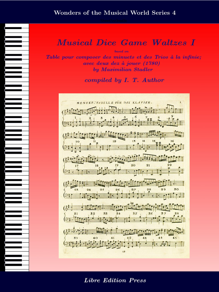 Stadler's 1780 Musical Dice Game | PDF