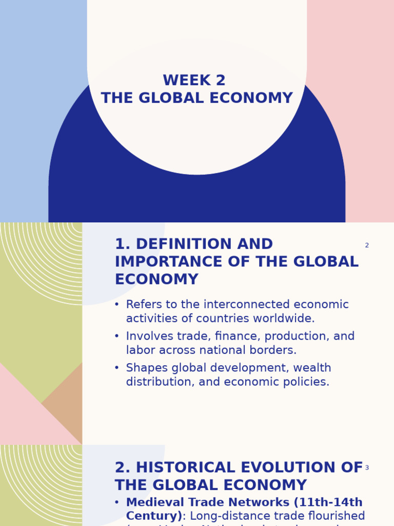 Week 2 The Global Economy | PDF | Economies | Economic Growth