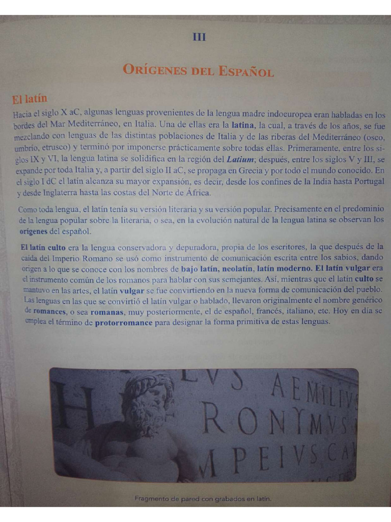 Orígenes Del Español | PDF