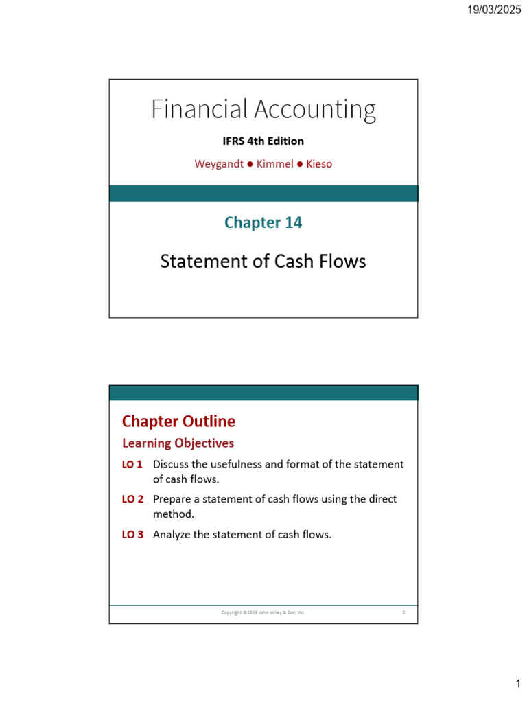 CH 14 | PDF | Cash Flow Statement | Equity (Finance)