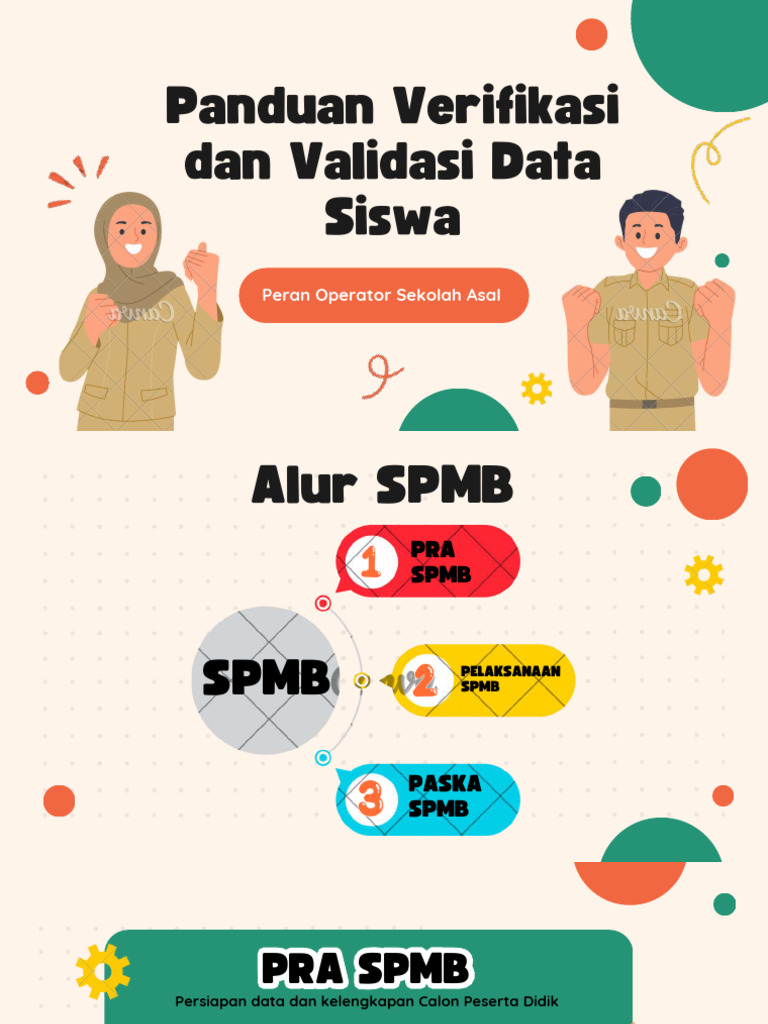 Panduan Verifikasi Data SPMB | PDF