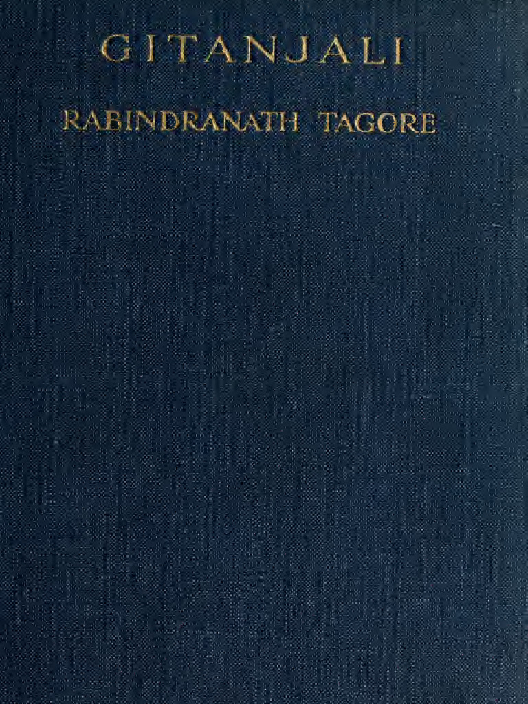 Git Anjali Song Off 00 T Ago | PDF | Poetry | Rabindranath Tagore