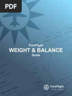 Aircraft Weight & Balance Guide | PDF | Calibration | Weighing Scale