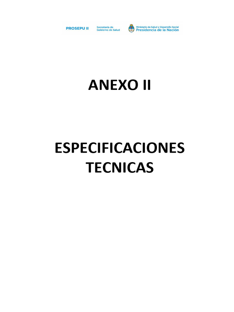 B. - Anexo - II - Especificaciones - Tecnicas Angiografo | PDF | Monitor de computadora | Hospital