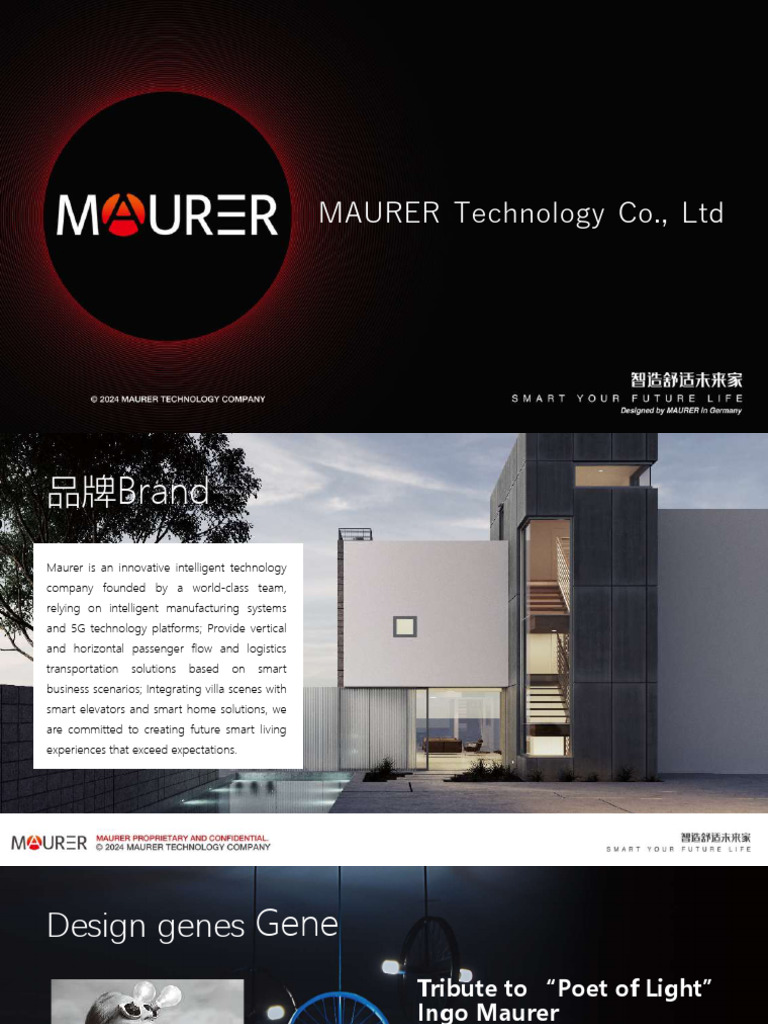 Maurer Elevator Company Introduction | PDF | Elevator | Logistics