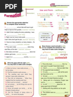 Tion and Sion Suffix Word List | PDF