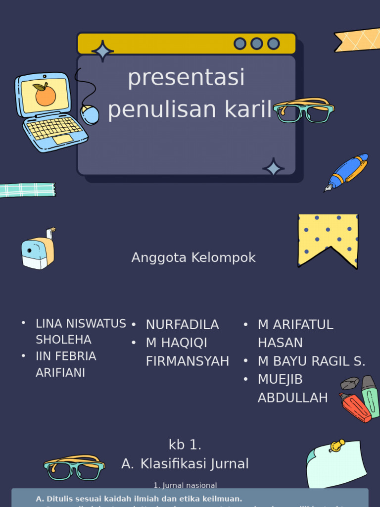 Presentasi Penulisan Karil | PDF