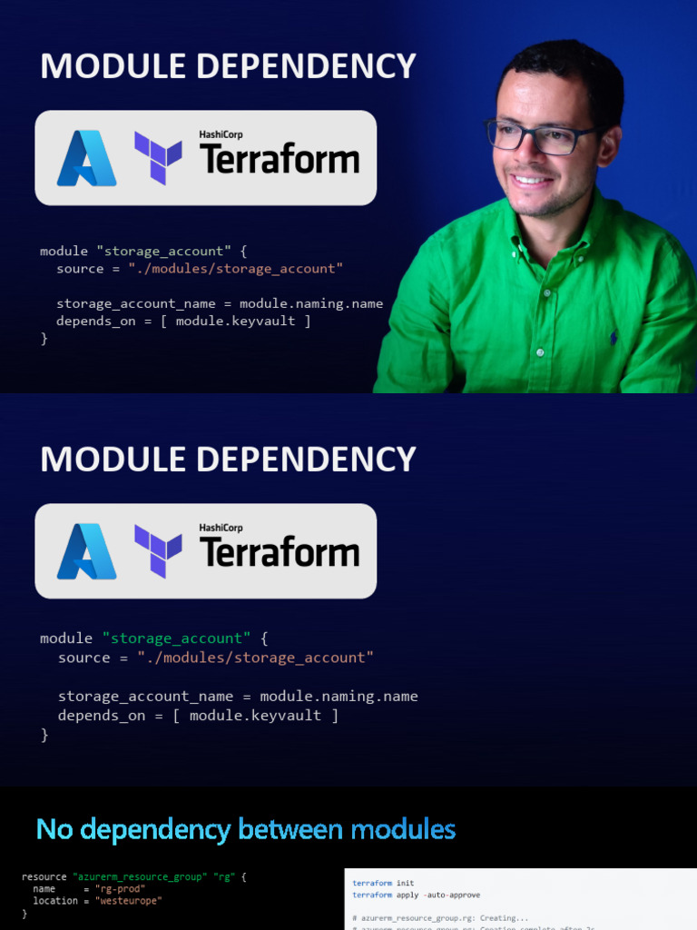 Terraform Modules Dependency | PDF