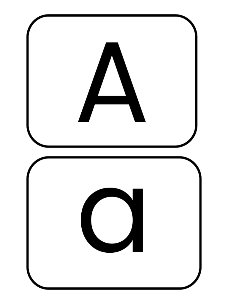 Letter Flash Card | PDF