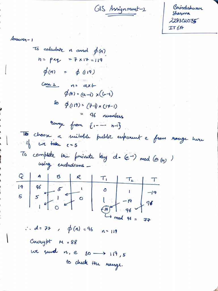 Cis Assignment 2 | PDF