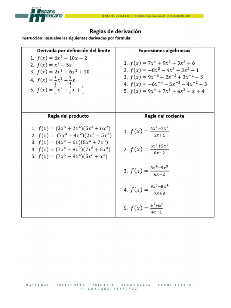 Repaso para Parcialito 3er Par | PDF
