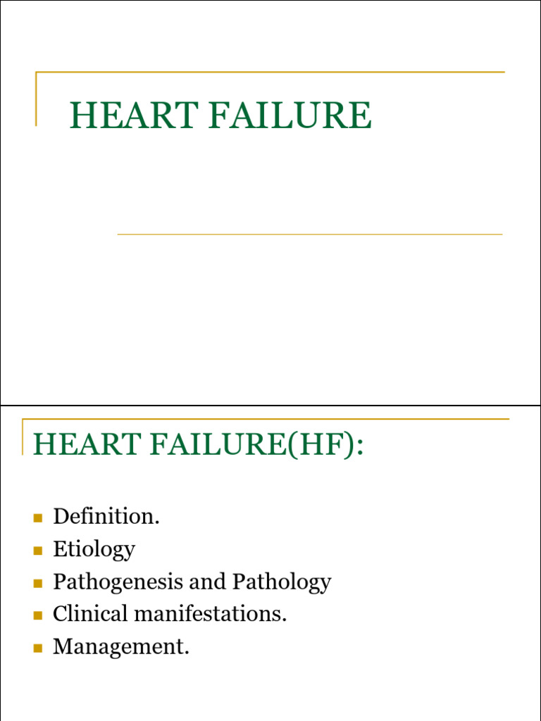 CVS CCF | PDF | Heart | Heart Failure