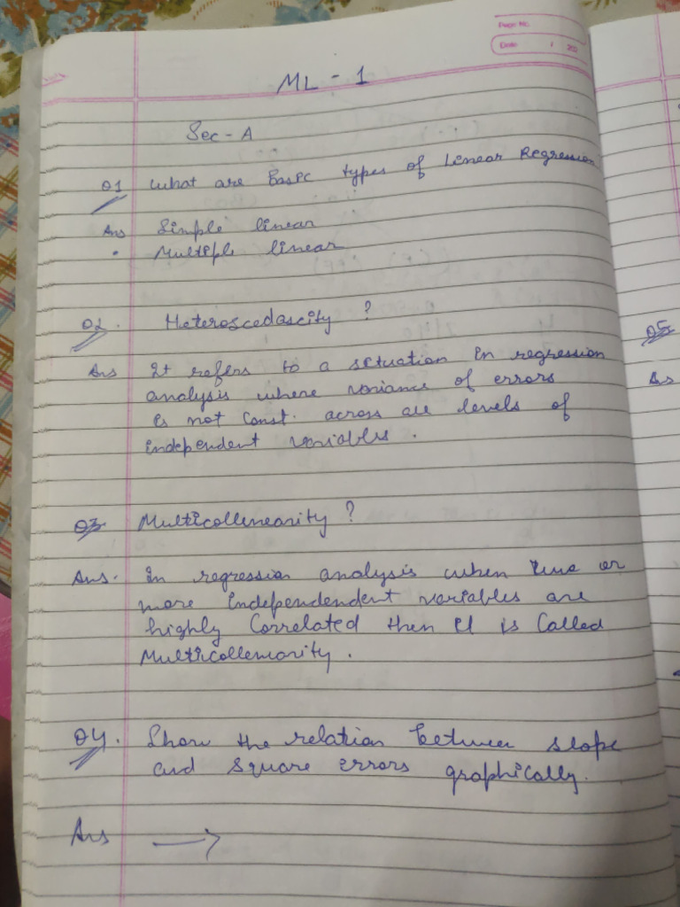 ML - Assignment 1 | PDF