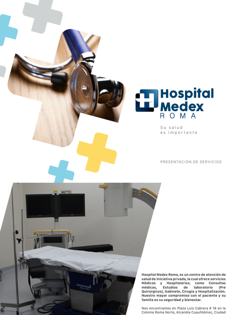 Hospital Medex Roma | PDF | Hospital | Urología