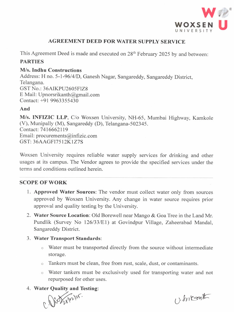 Indhu Construction | PDF