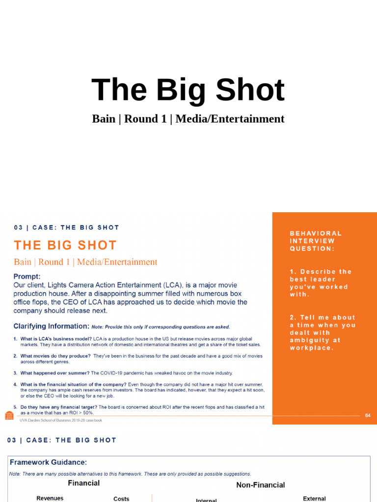 The Big Shot | PDF