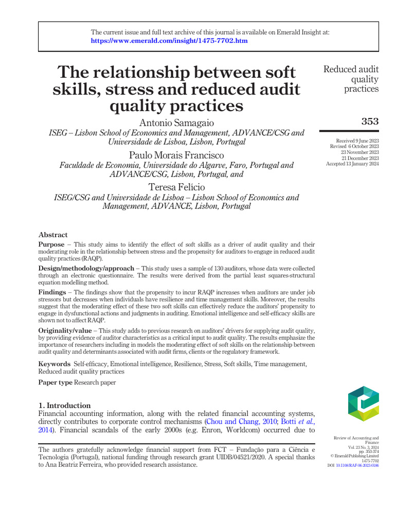 10-1108_raf-06-2023-0186 | PDF | Psychological Resilience | Self Efficacy