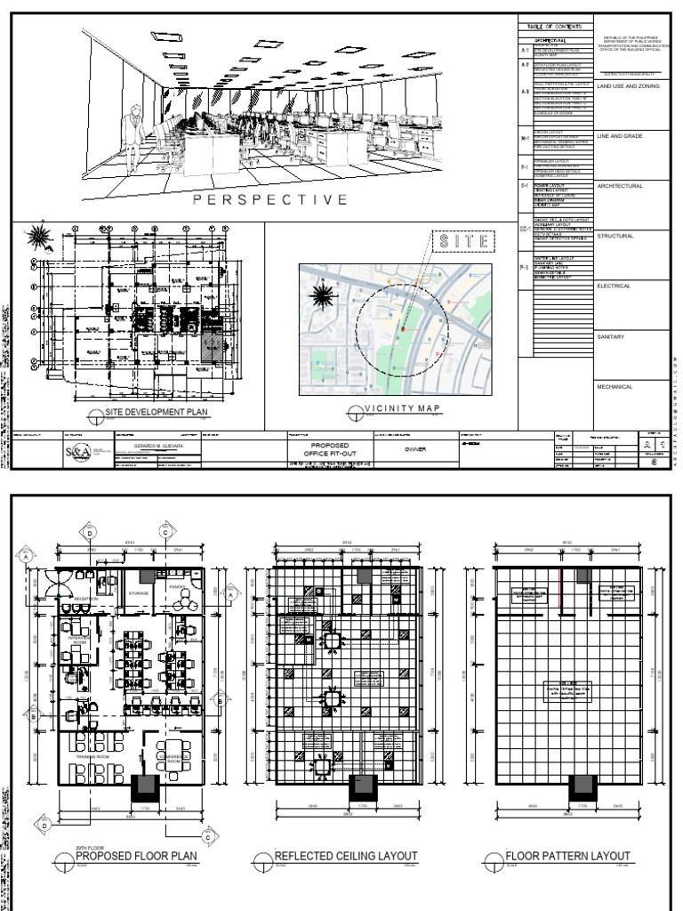 Complete Plan TS 2901 Chinese OFFICE FITOUT | PDF | Building ...