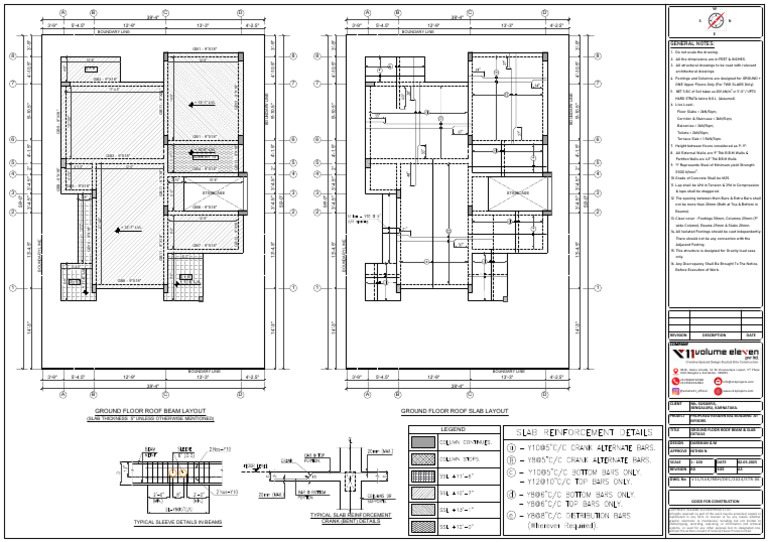 Ground Floor Roof Beam Layout | PDF | Real Estate | Structural Engineering