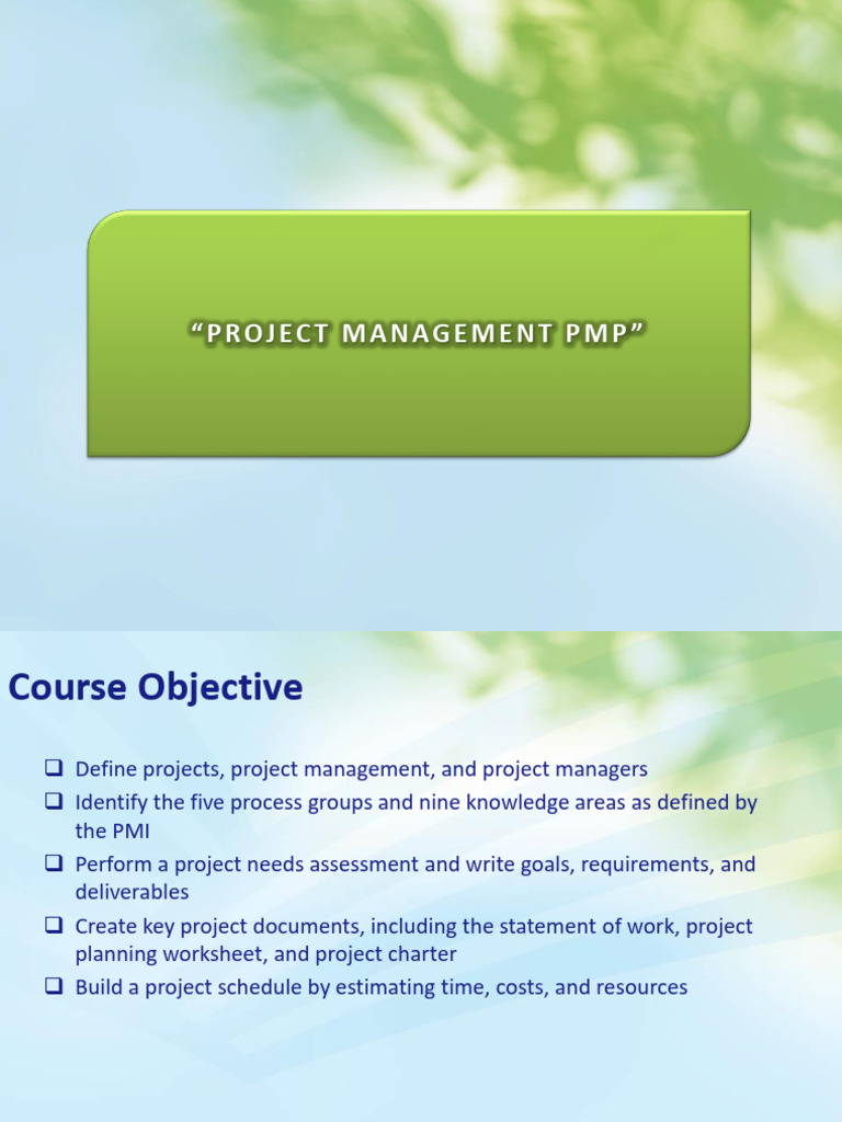 Unit -3 Project_Management_PMP (1) | PDF | Project Management | Risk Management