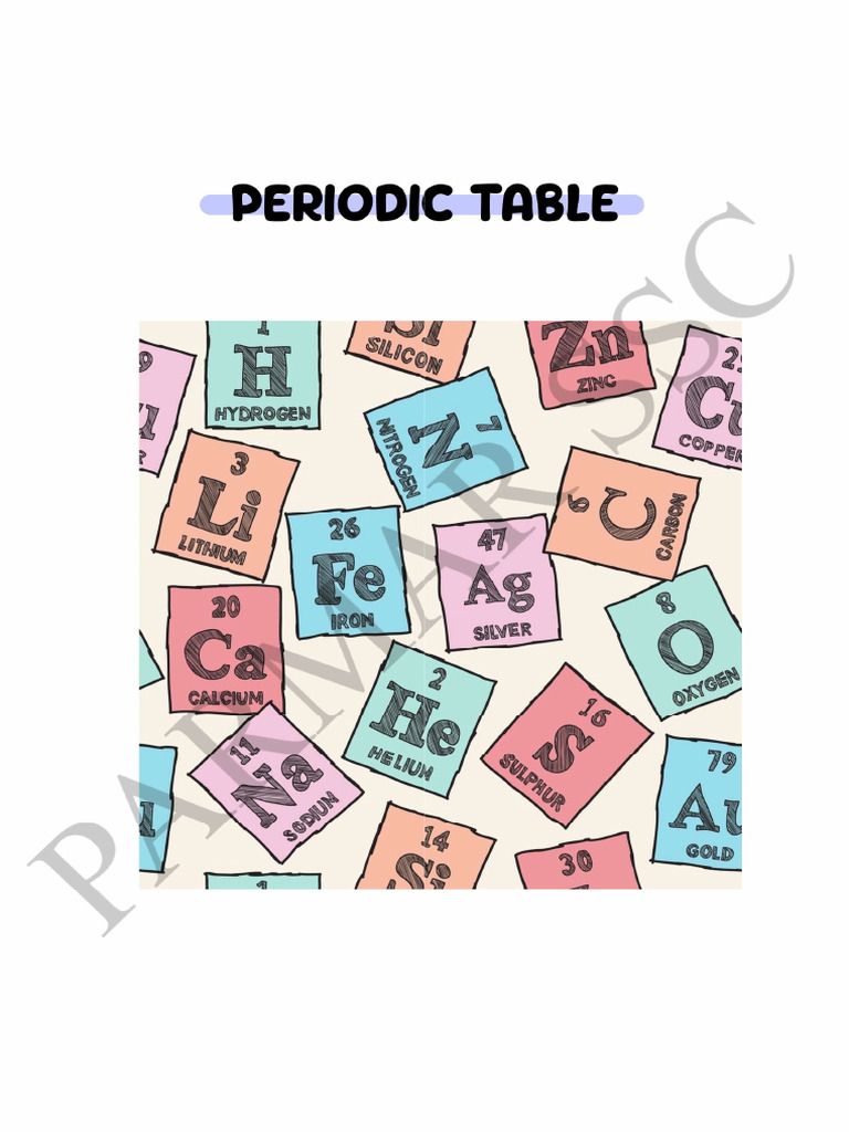Periodic Table | PDF