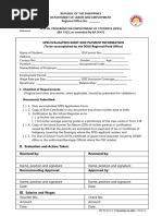 SPES Form 2 Application Requirements | PDF | Government And Personhood