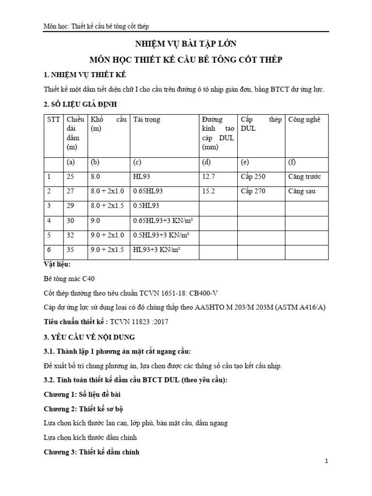 20250318 Nhiệm vụ BTL TK C BTCT | PDF