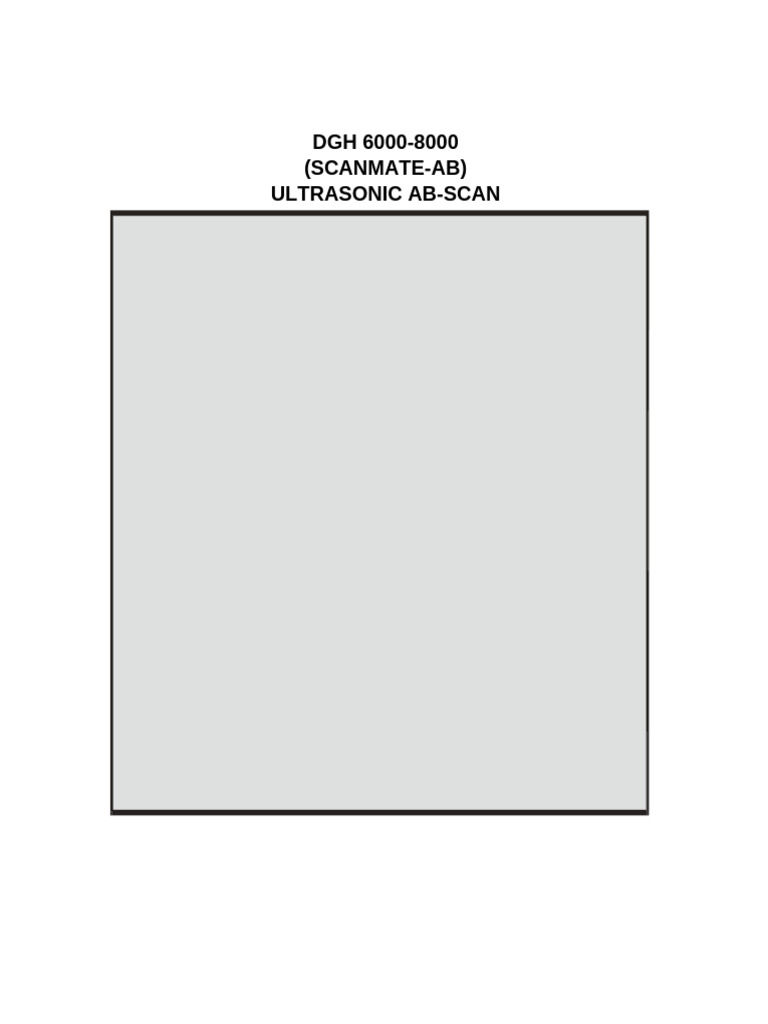 Scanmate-Ab - HDSD Nhanh May Sieu Am Mat Tieng Viet | PDF