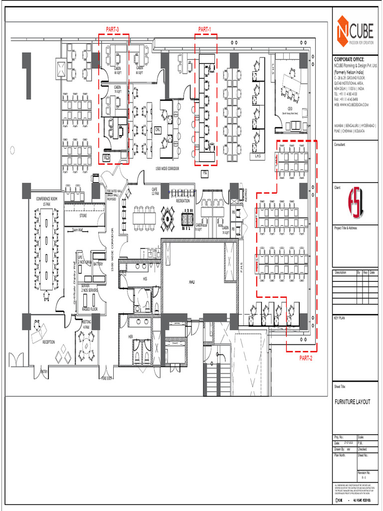 FSL Interiors Furniture Layout Plan | PDF