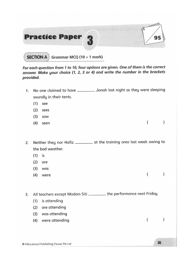 Grammar Exercise | PDF