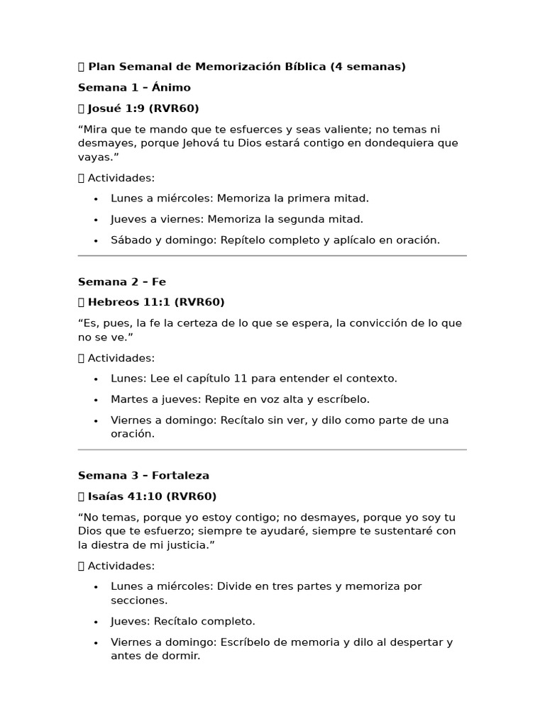 Planes Devo | PDF | Oración | Amor