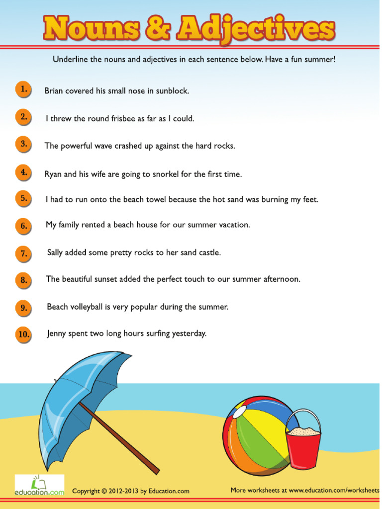 Summer Grammar 2 | PDF