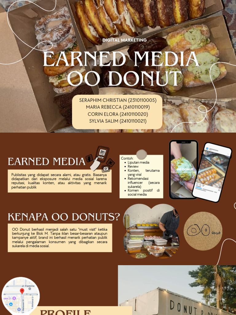 Strategi Earned Media OO Donut | PDF